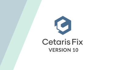 New product update: Cetaris Fix Version 10 Mobile Release