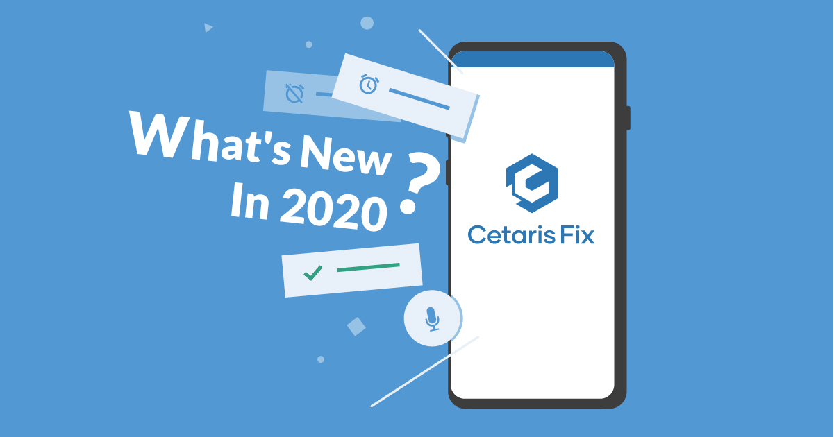 New in Cetaris Fix: A work order app to simplify repairs
